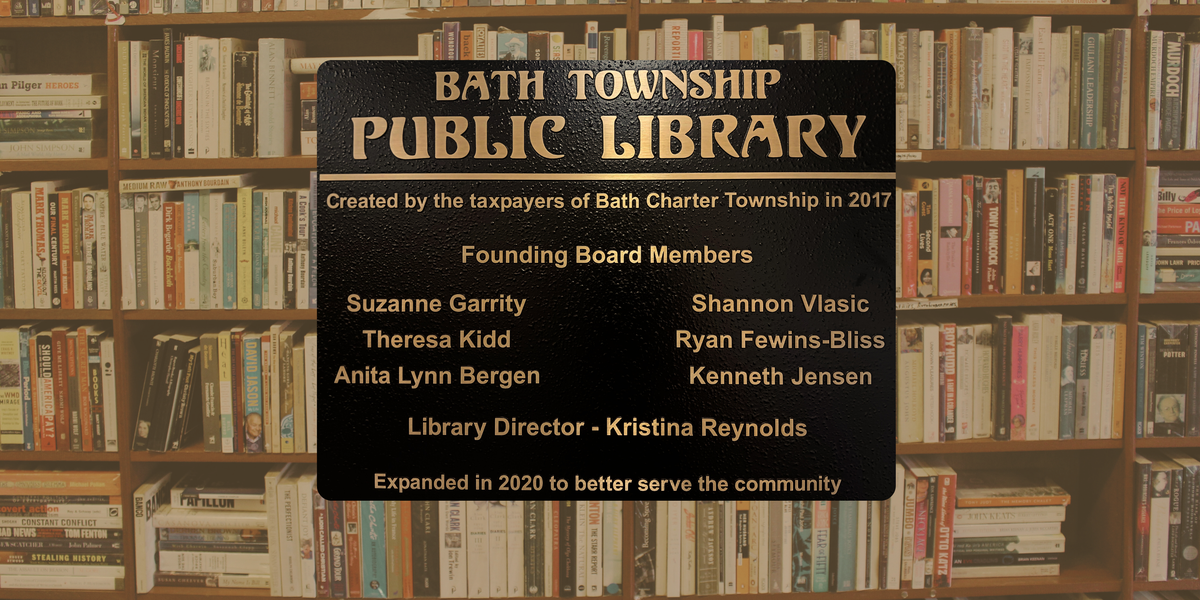 Home Header — Bath Township Public Library