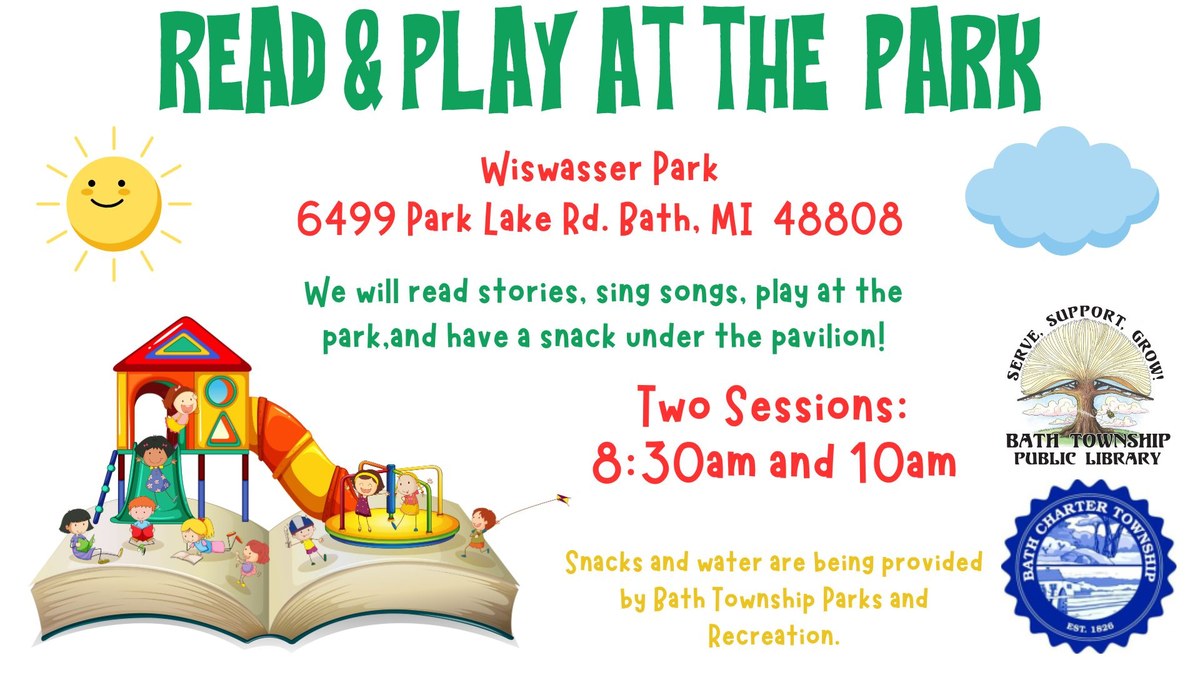 Read & Play at Wiswasser Park — Bath Township Public Library