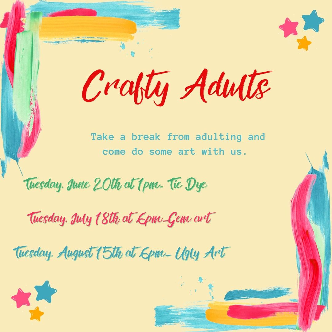 Crafty Adults — Bath Township Public Library