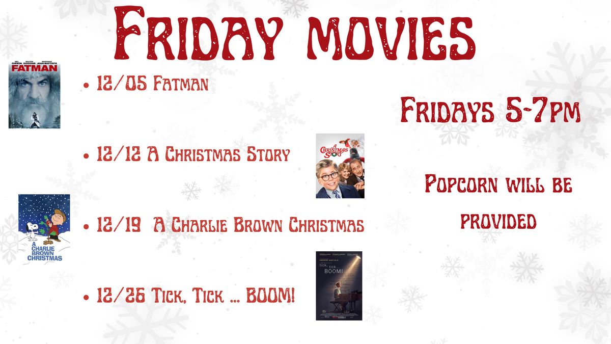 Friday Movies — Bath Township Public Library