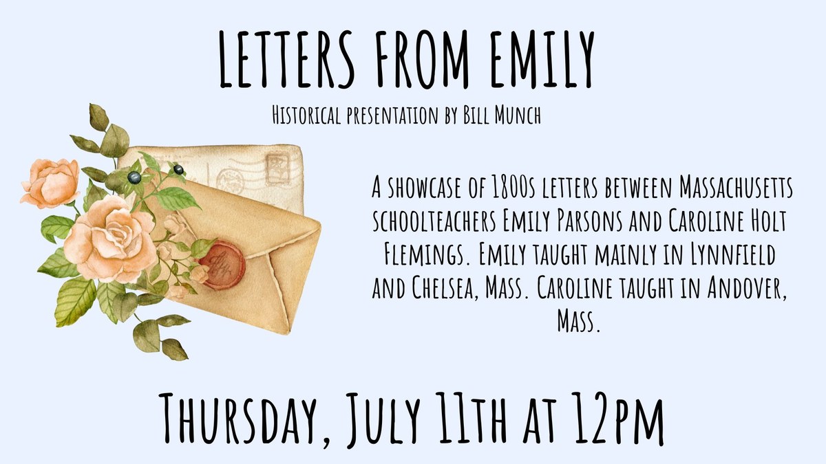 Letters from Emily — Bath Township Public Library