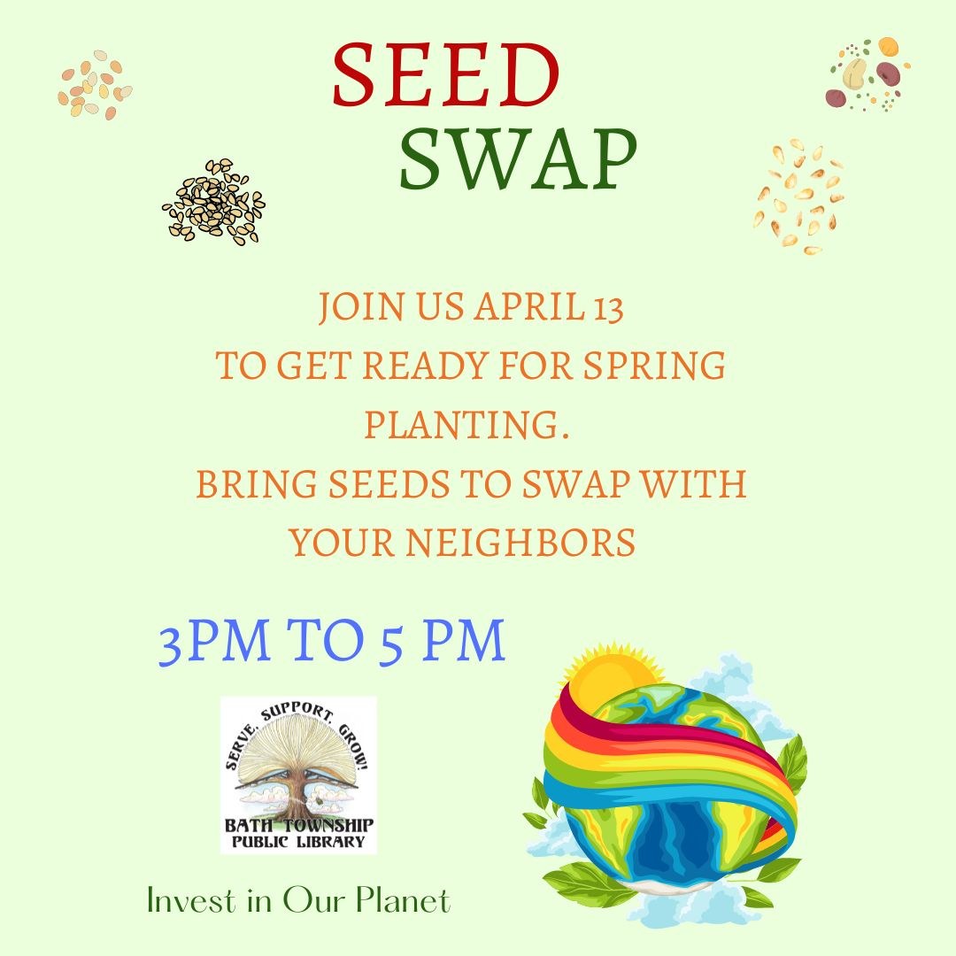 Seed Swap — Bath Township Public Library