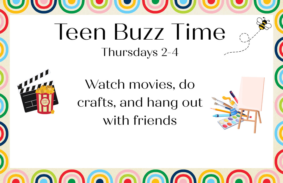 Teen Buzz Time — Bath Township Public Library
